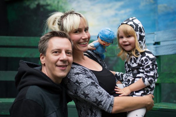 Die kunterbunte Familien-Welt von Nora Fritz & Greg Dhilla