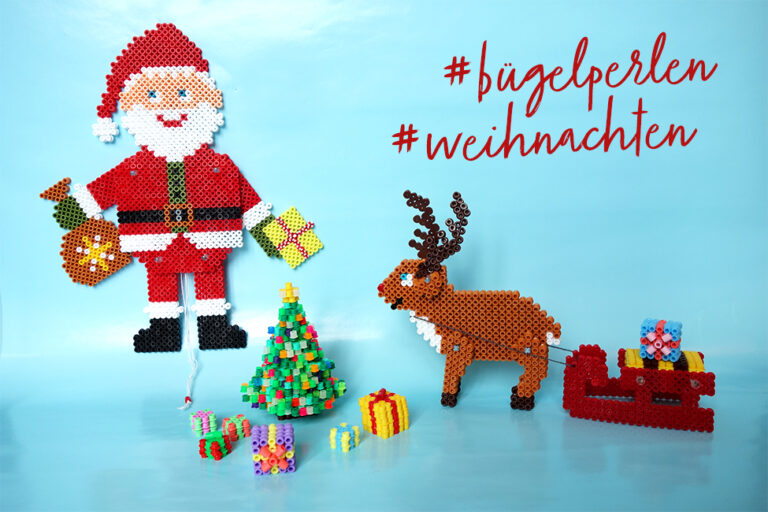 Basteln mit Bügelperlen: kostenlose Vorlagen und Ideen