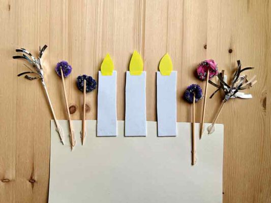 DIY: 3, 2, 1 - Geburtstags-Countdown basteln