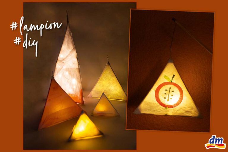 DIY: Laterne, Laterne! Ein Lampion aus Taschentüchern