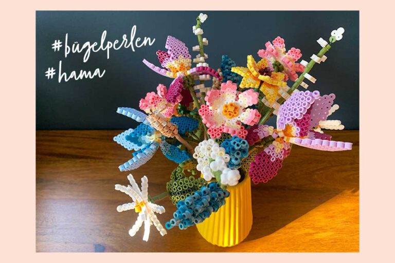 Basteln mit Bügelperlen: kostenlose Vorlagen und Ideen